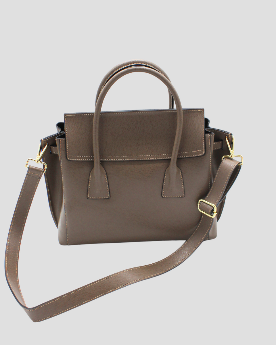 Large Green Leather Handbag for Women | Blue Lemon Paris