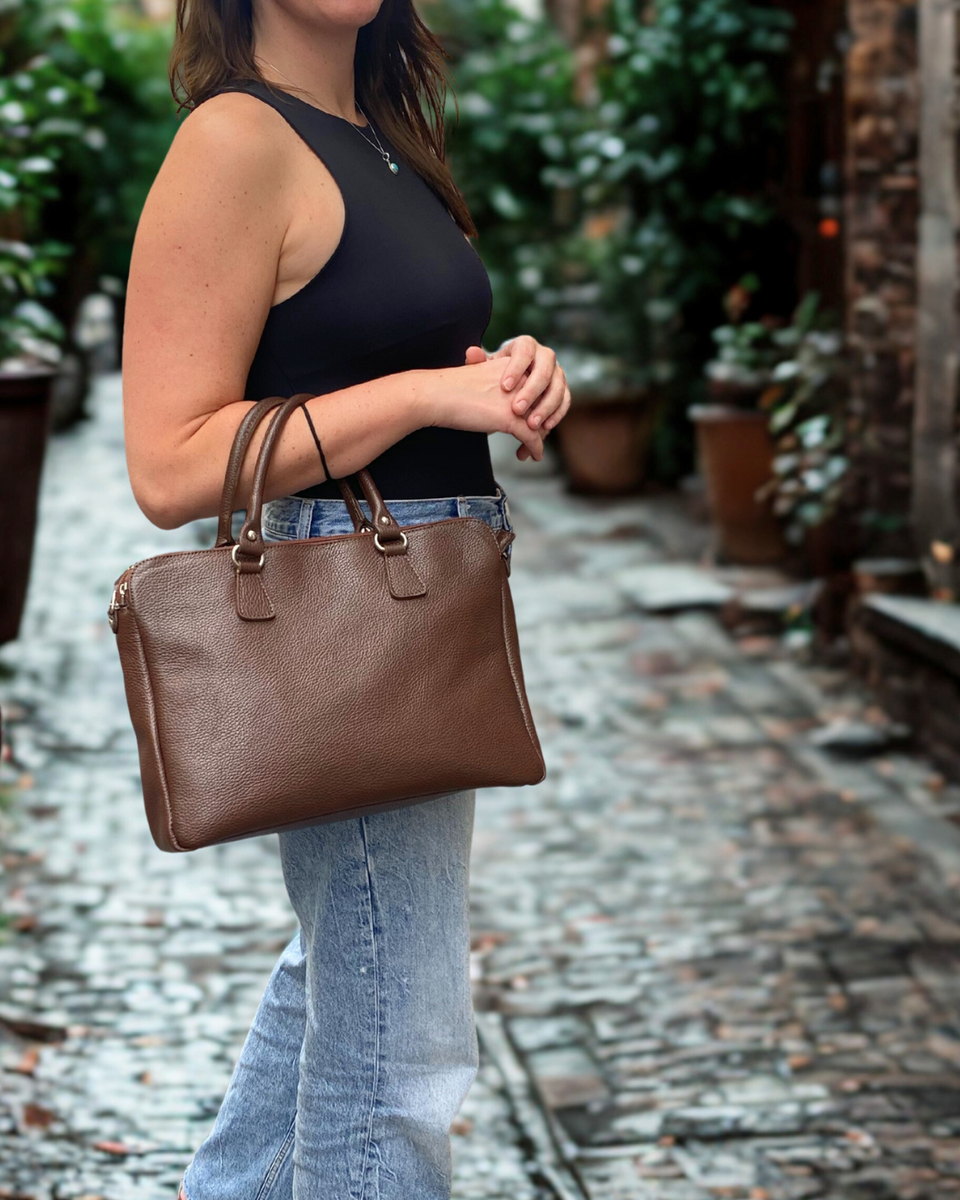 Mustard Yellow Computer Bag | Blue Lemon Paris